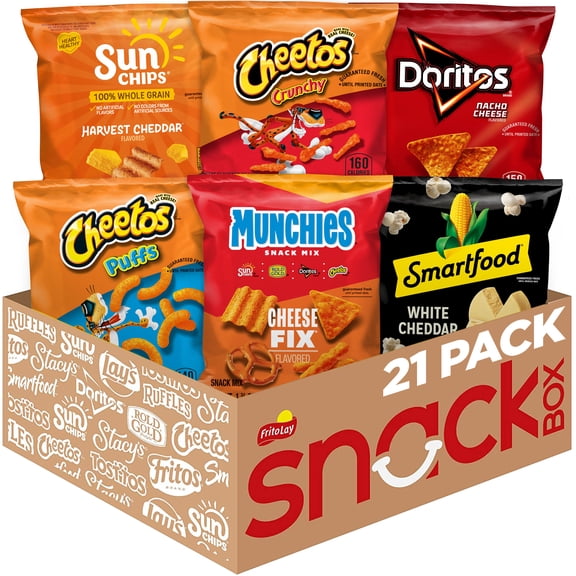 Frito-Lay Snacks Fiery Mix Variety Pack - 18ct - Walmart.com