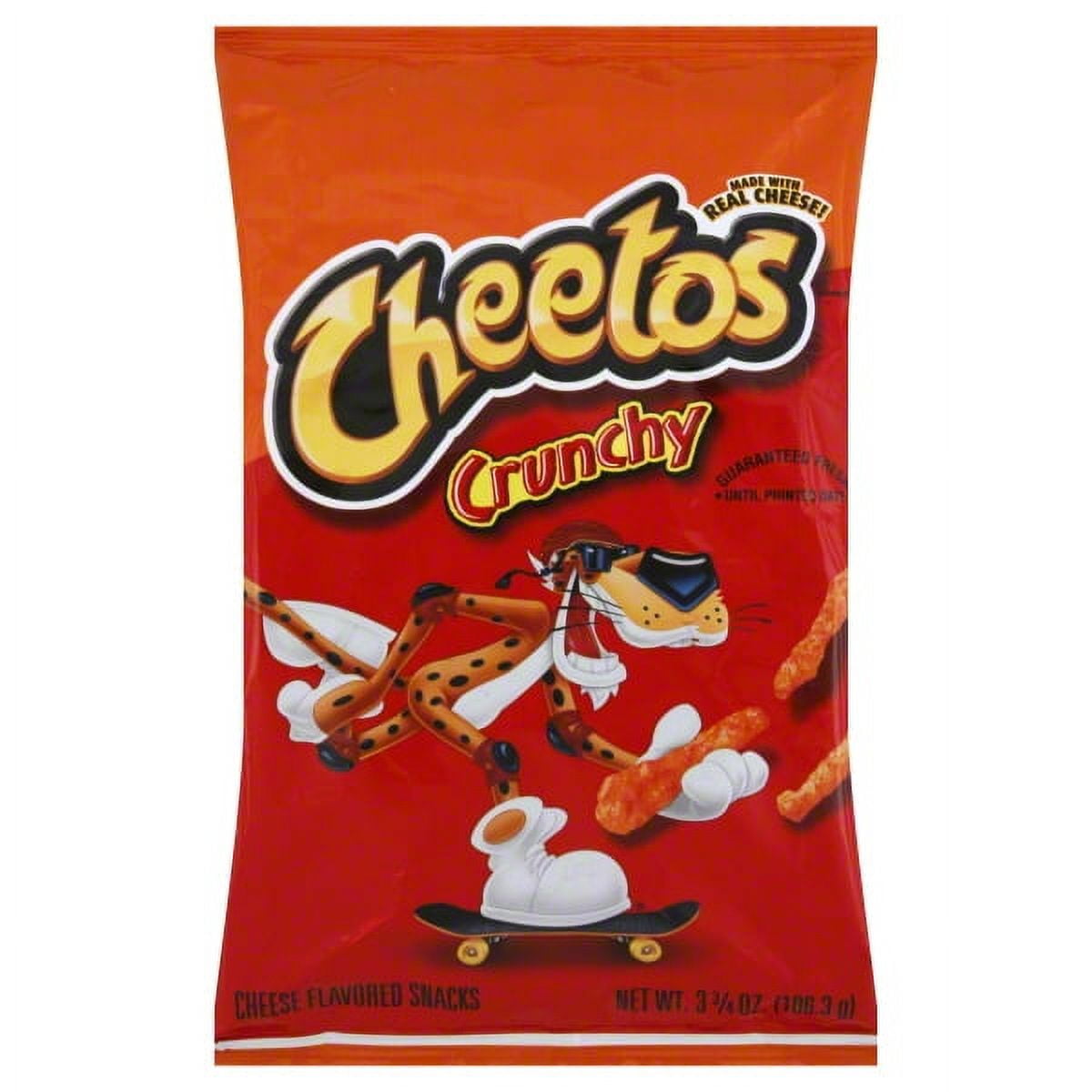Frito Lay Cheetos Cheese Flavored Snacks, 3.75 oz - Walmart.com