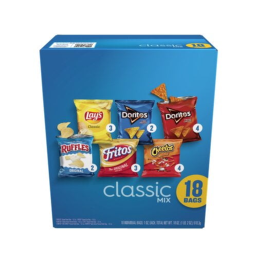 Frito Lay Classic Mix 18 Count - Walmart.com