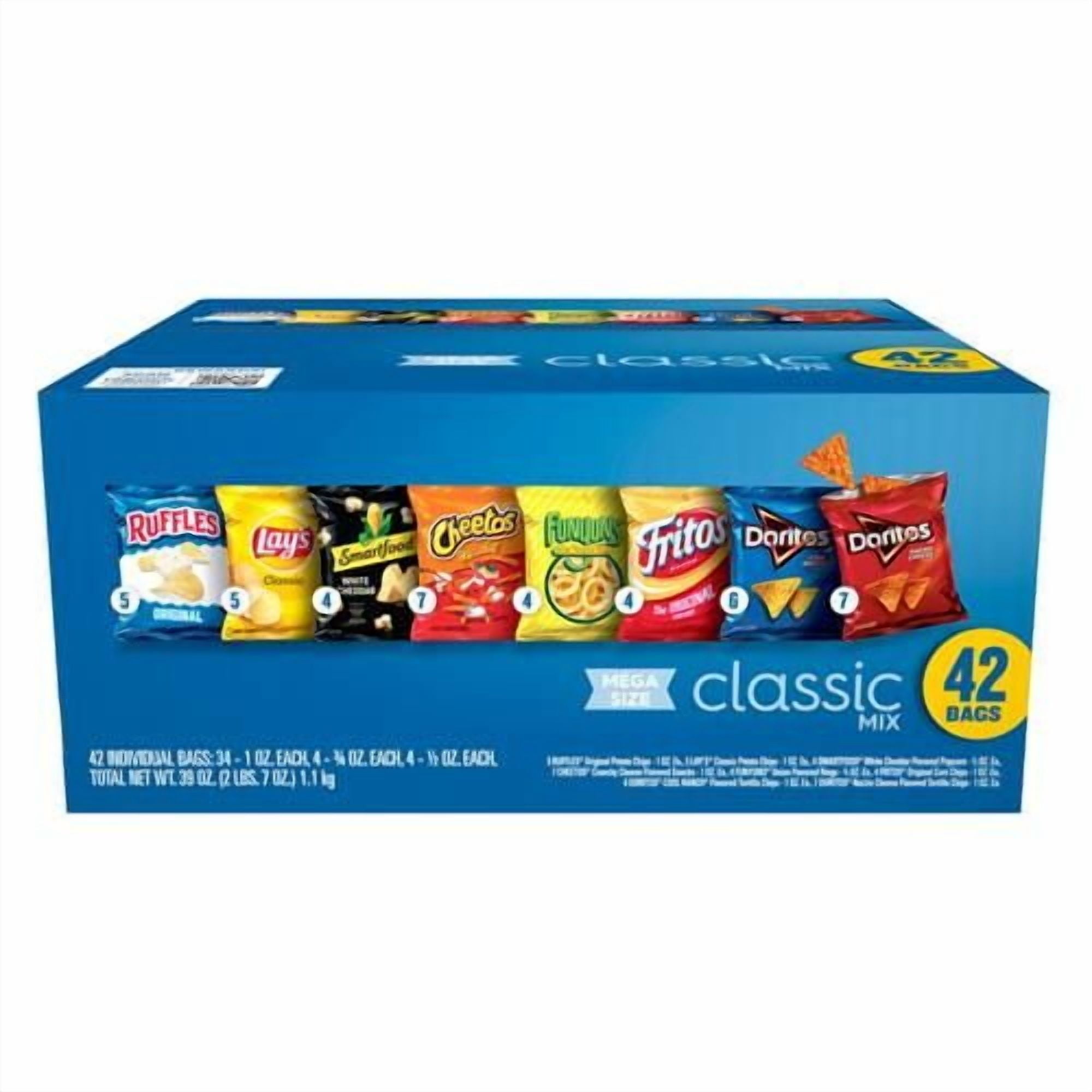 Frito Lay, Classic Mix, 39 Ounce - Pack of 2 - Walmart Business Supplies