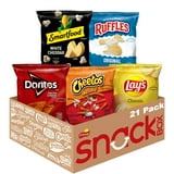 Frito-Lay Classic Mix Variety Pack, Single Serve Snack Bags (Pack of 21 ...