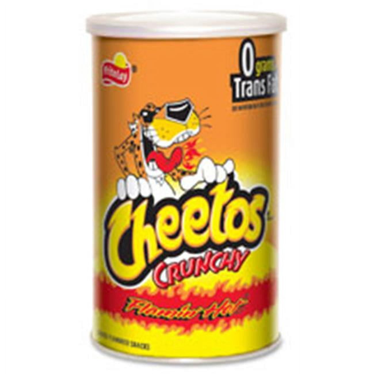 Frito Lay FRT07410 Cheetos Flaming Hot Crunchy Snack, 12 Per Count ...