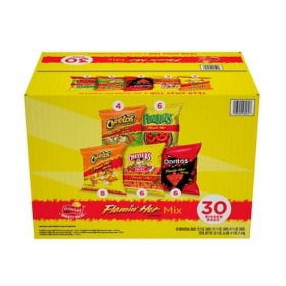Frito-Lay Flamin' Hot Variety Pack Snacks, 30 count. Pack of 2 ...