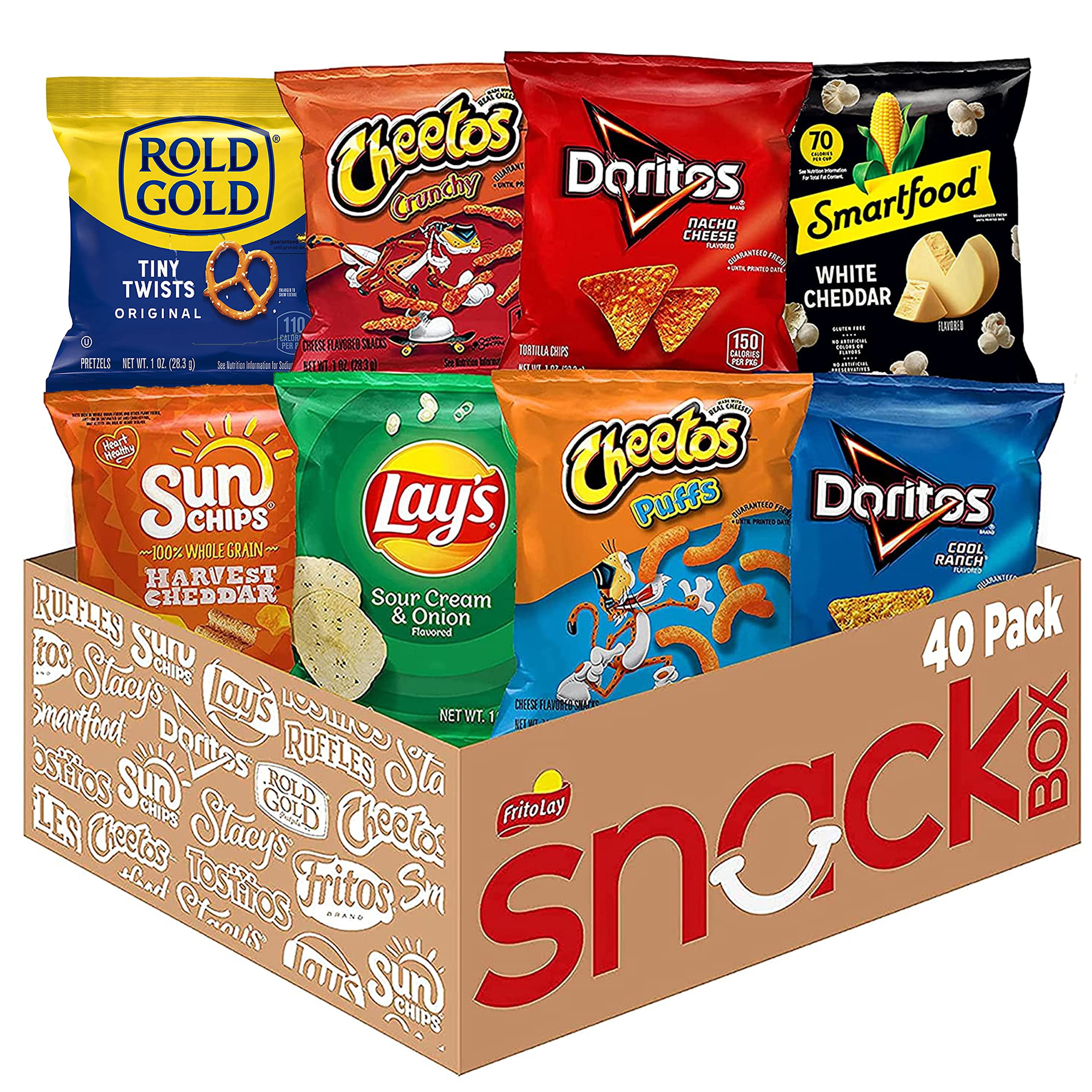 Frito Lay Fun Times IRF13 Mix Variety Pack, (Pack of 40) - Walmart.com
