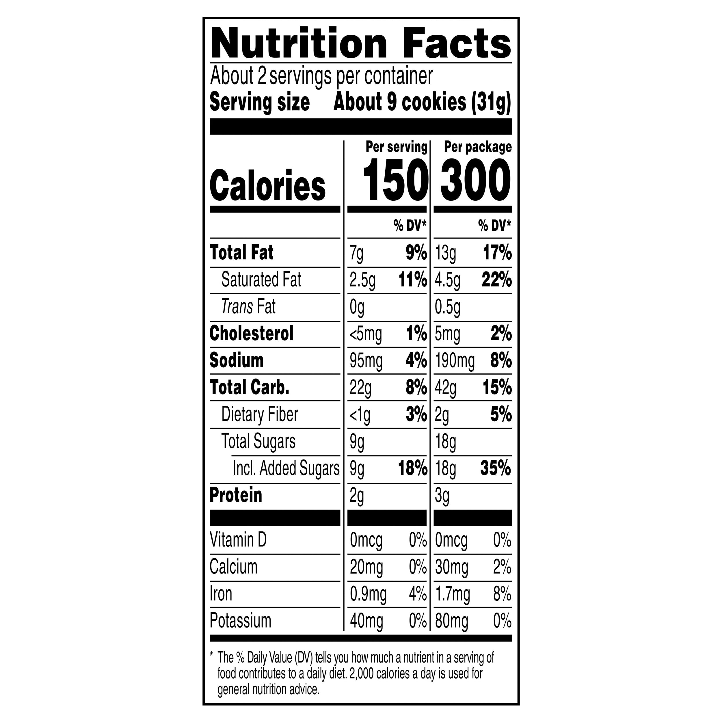 Frito Lay Grandmas Cookies, 2.12 oz - Walmart.com