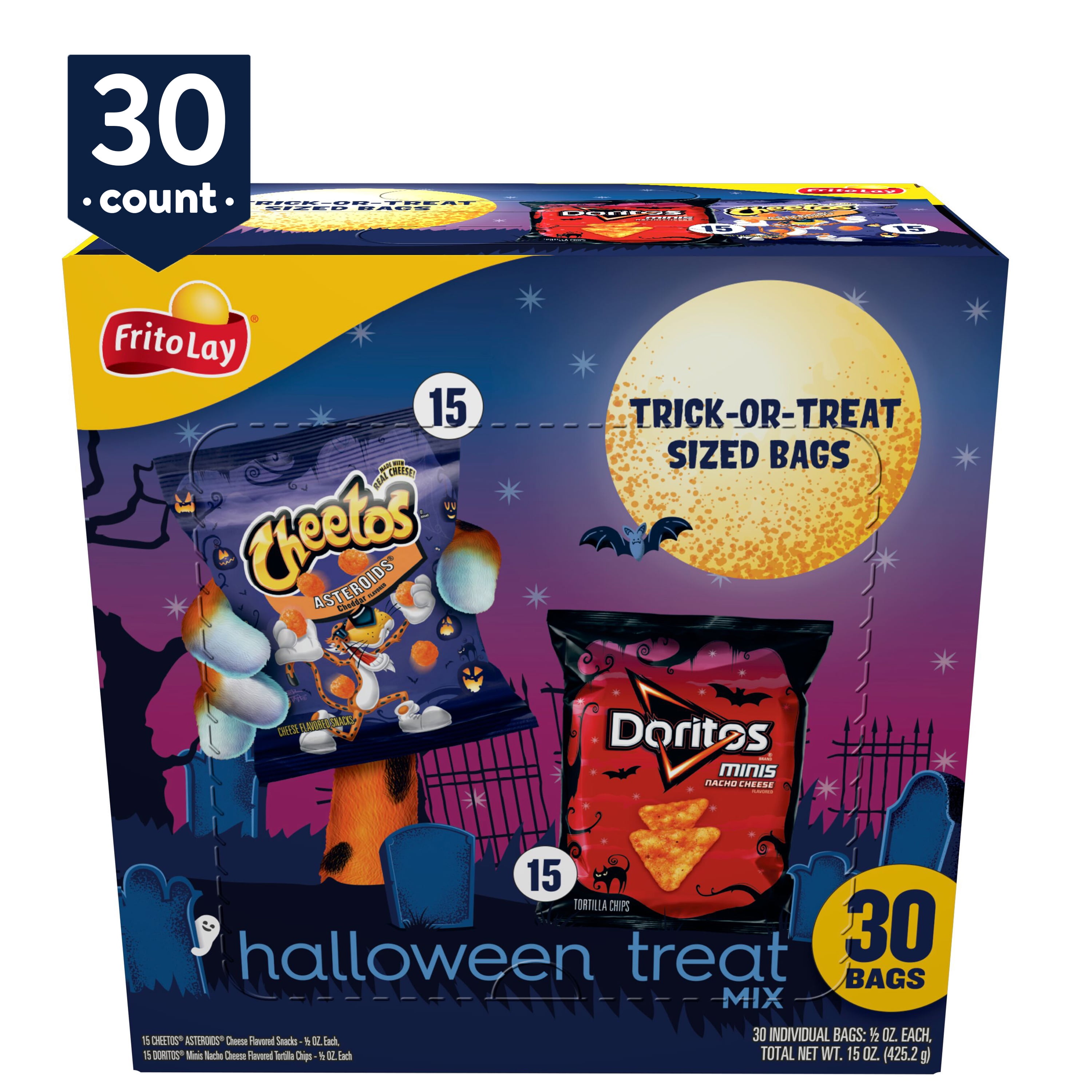 Frito-Lay Halloween Variety Pack, Cheetos, Doritos 15.0OZ - Walmart.com