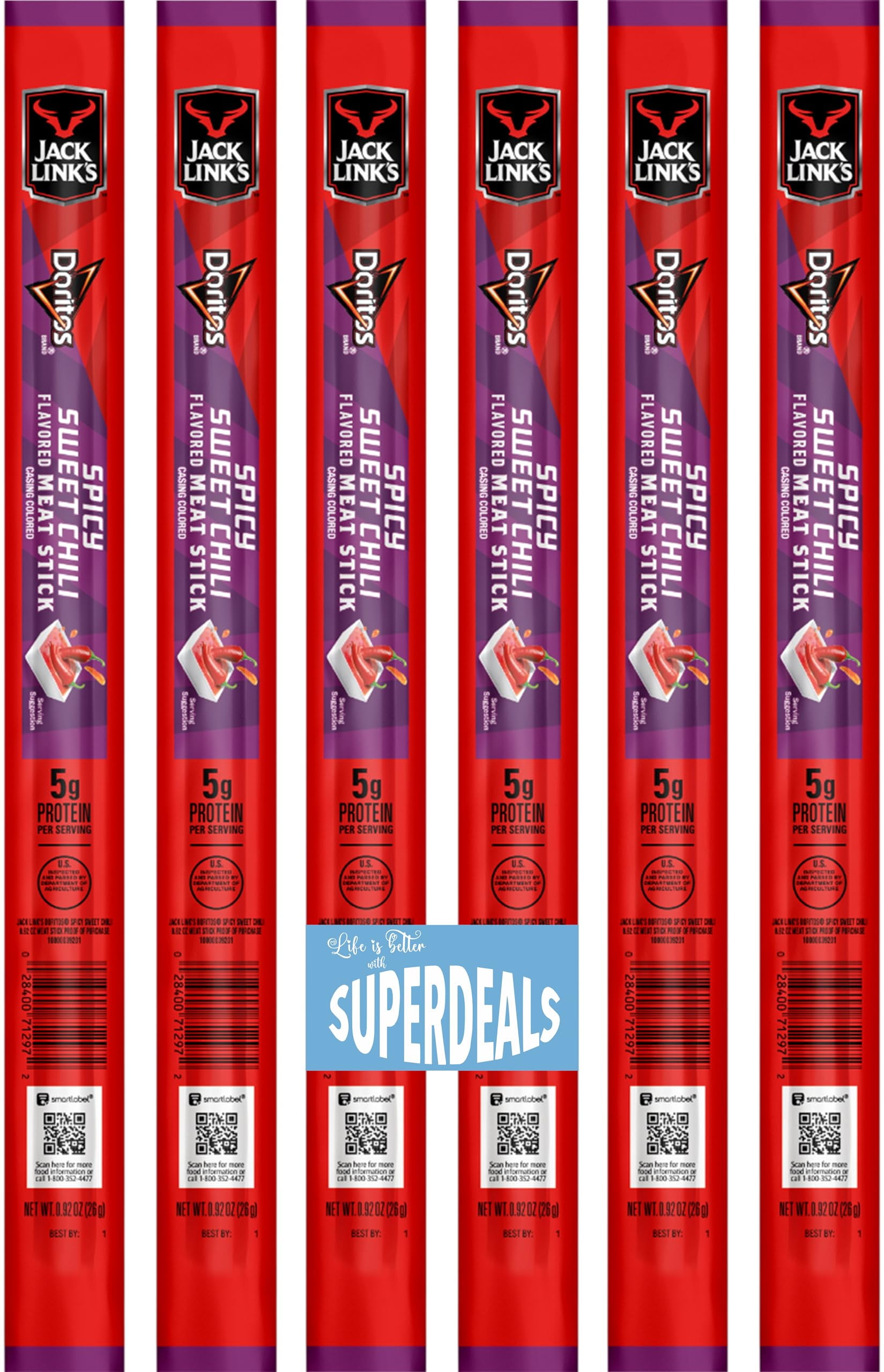 Frito-Lay Jack Link's Meat Stick Doritos Spicy Sweet Chili 0.92 Oz ...