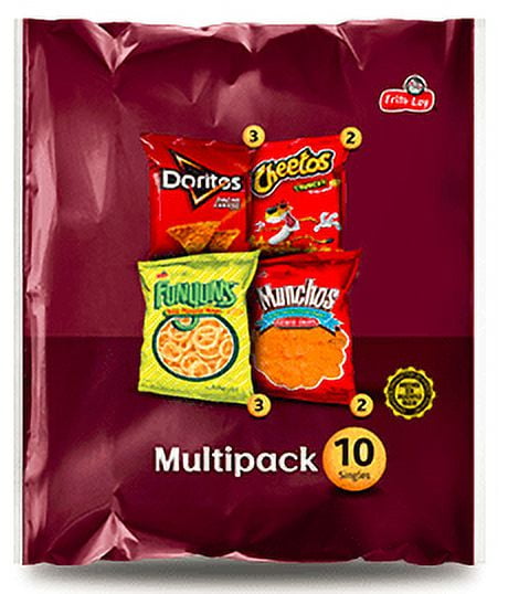 Frito Lay Multipack Variety Pack Snack Chips 10 Count Multipack ...