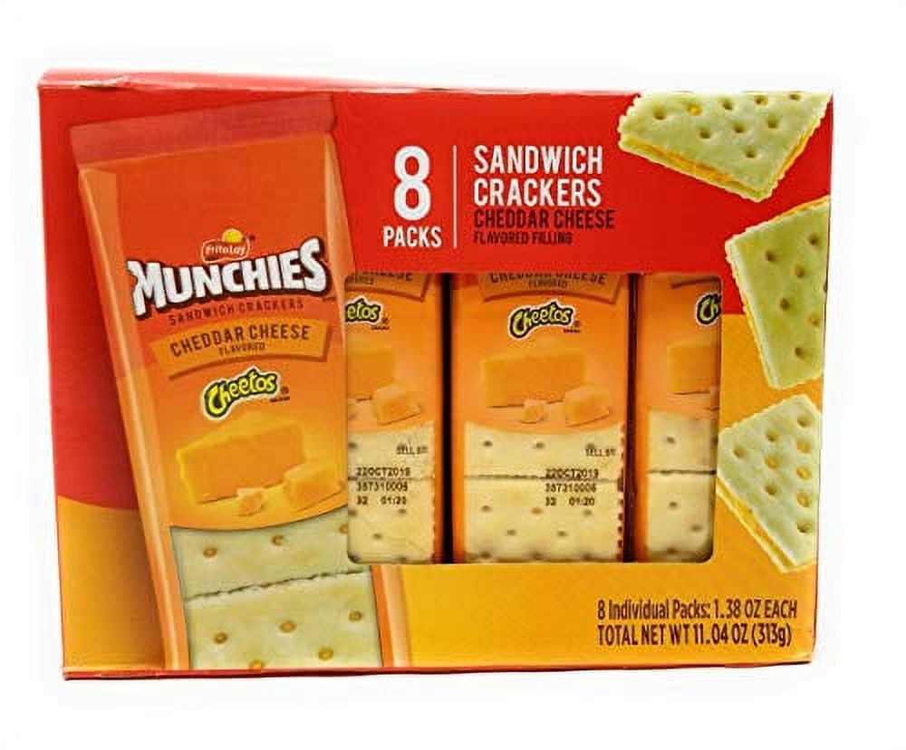 Frito Lay, Munchies, Crackers, 11.4oz Box (Pack of 4) - Walmart.com