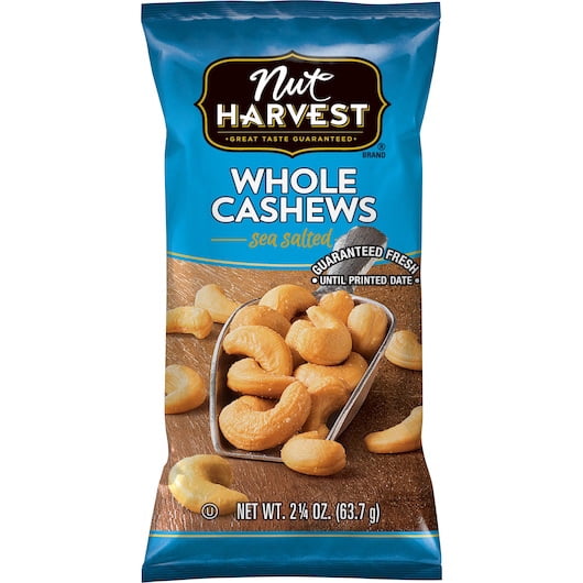 Frito Lay Nuts & Seeds Cashew, 2.25 Ounces, 48 per case - Walmart.com