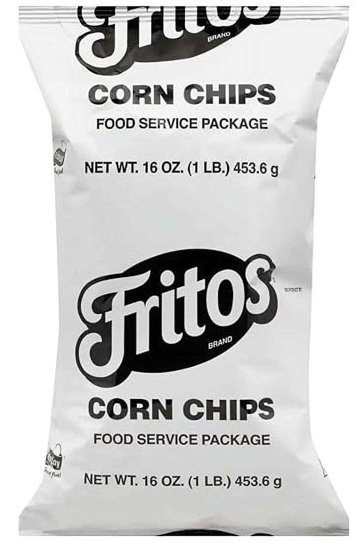 Frito Lay Regular Corn Chips, 1 Pound - 8 per case. - Walmart.com