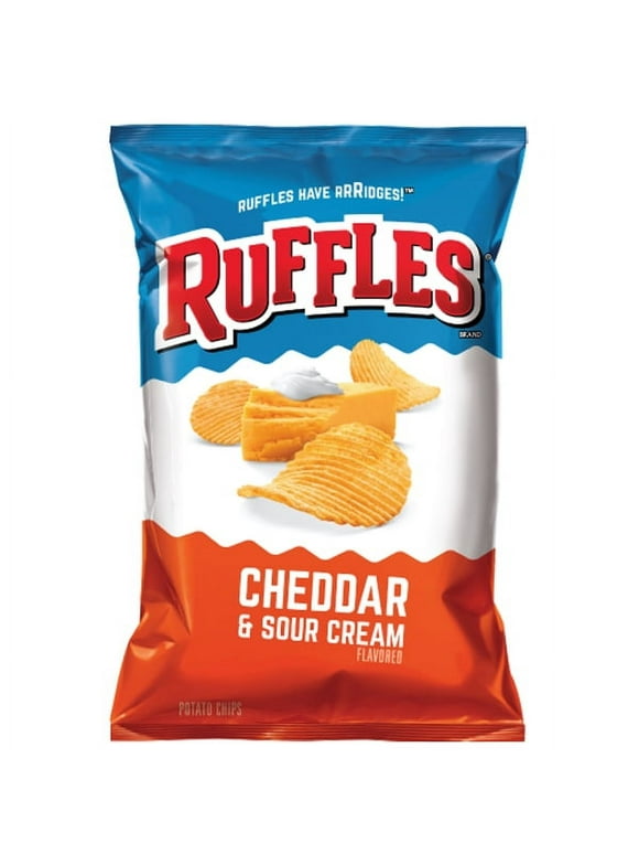 Cheddar and Sour Cream Ruffles in Chips - Walmart.com