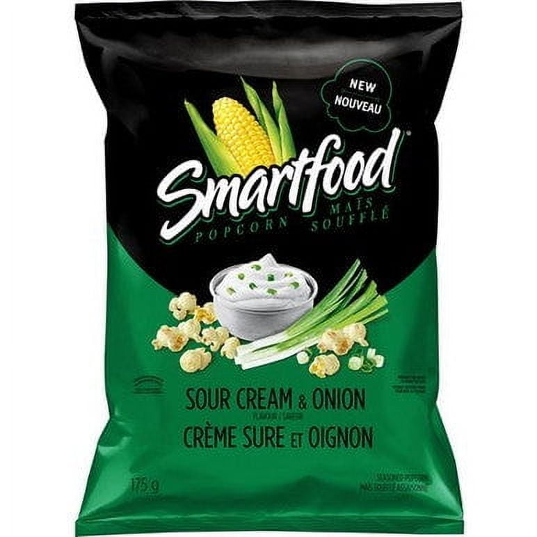 Frito Lay Smartfood Sour Cream & Onion Ready to Eat Popcorn, 175g/6.2oz ...