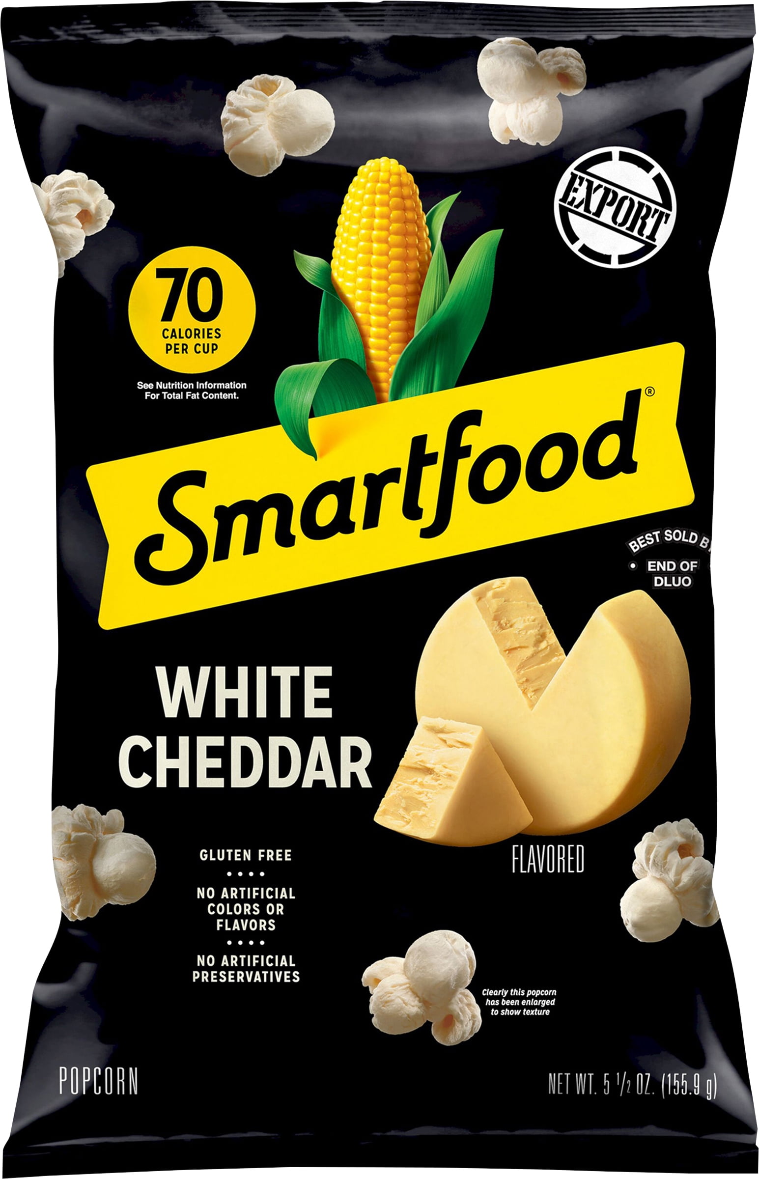 Frito Lay Smartfood White Cheddar Popcorn, 5.5 oz Bag - Walmart.com
