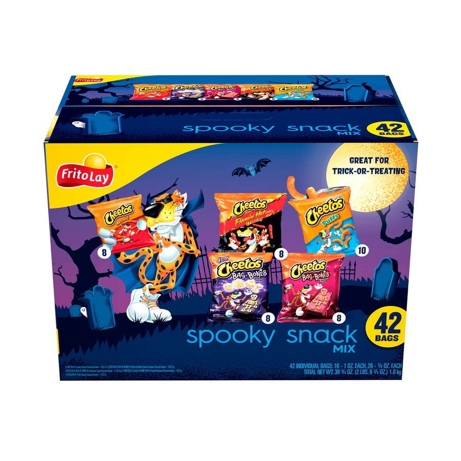 Frito Lay Spooky Mix Chips Variety Pack, Mega Size, 38.75 oz, 42 Count ...