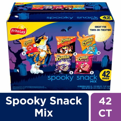 Frito-Lay Spooky Snack Mix Chips Variety Pack 42 ct / 1 oz - Walmart.com