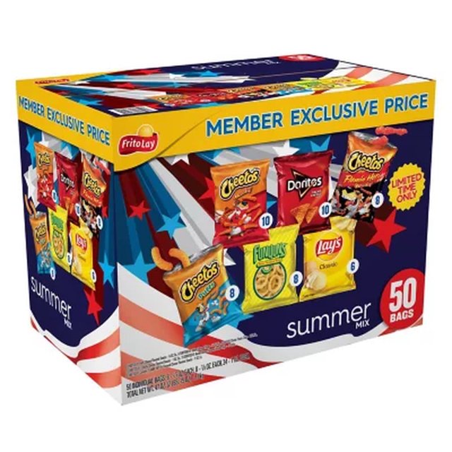 Frito-Lay Summer Mix Variety Pack, 50 Pk. - Walmart.com