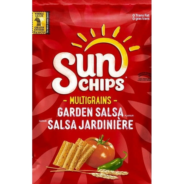 Frito Lay Sun Chips Garden Salsa, Multigrain Snacks, 40g/1.4 oz. Bag ...