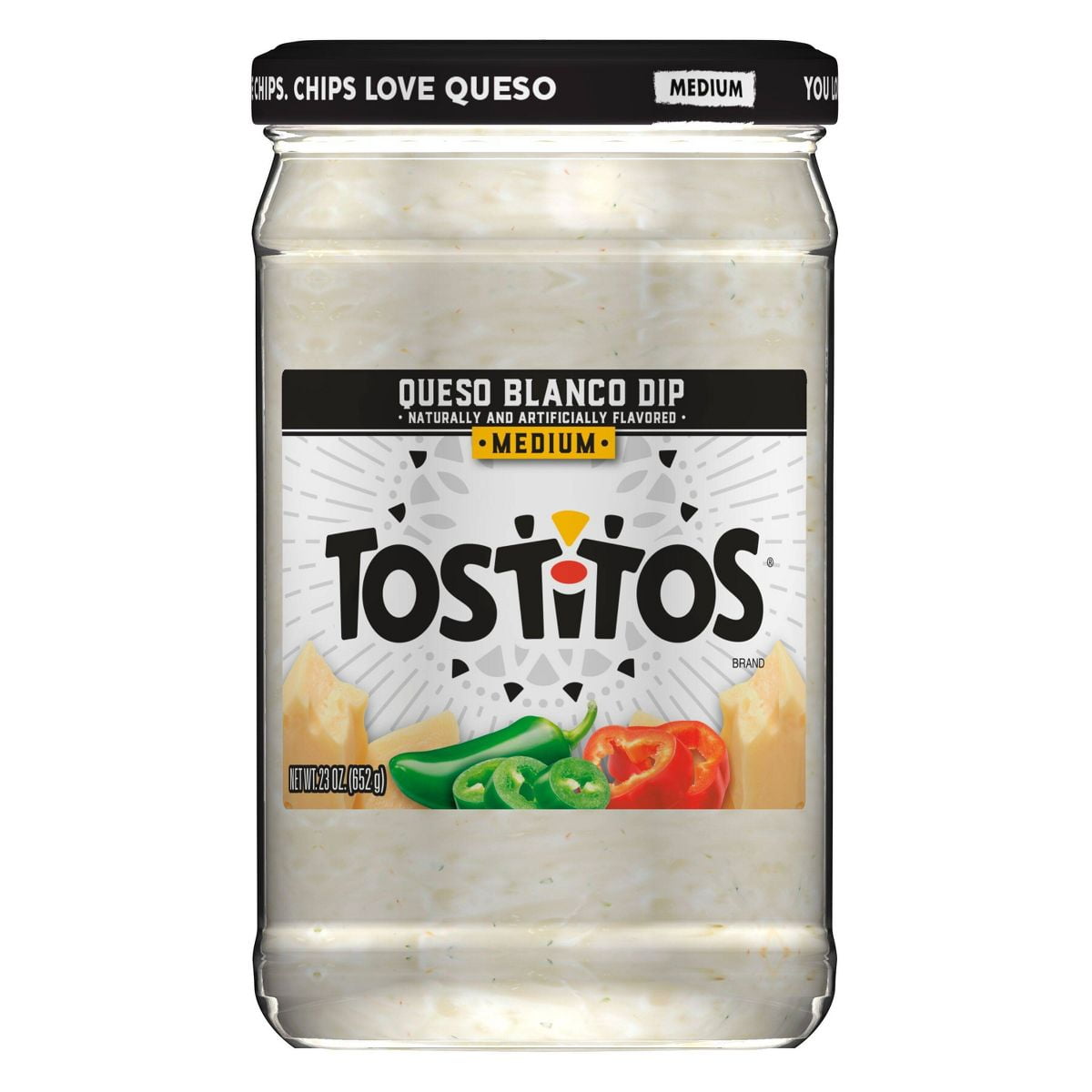 Frito-Lay Tostitos Queso Blanco Dip - 23oz - Pack of 2 - Walmart.com