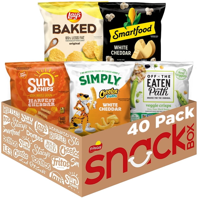 Frito-Lay Ultimate Smart Snacks Care Variety Pack, 40 Count - Walmart ...
