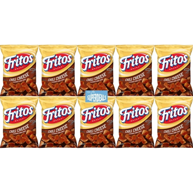 Fritos Corn Chips, Chili Cheese, Bundled by SUPERDEALS with mystery ...