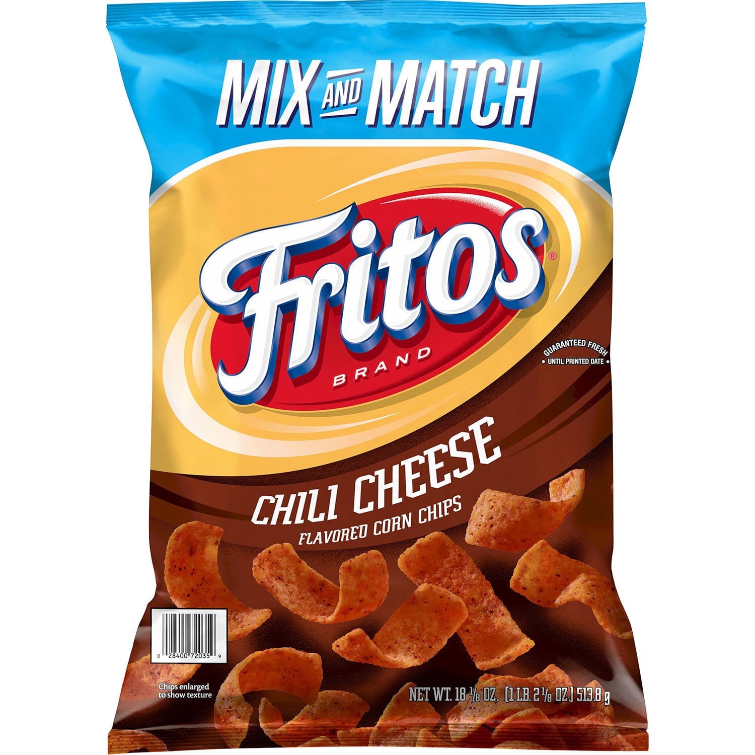 Fritos Flavored Corn Chips Chili Cheese 18 1/8 Oz - Walmart.com