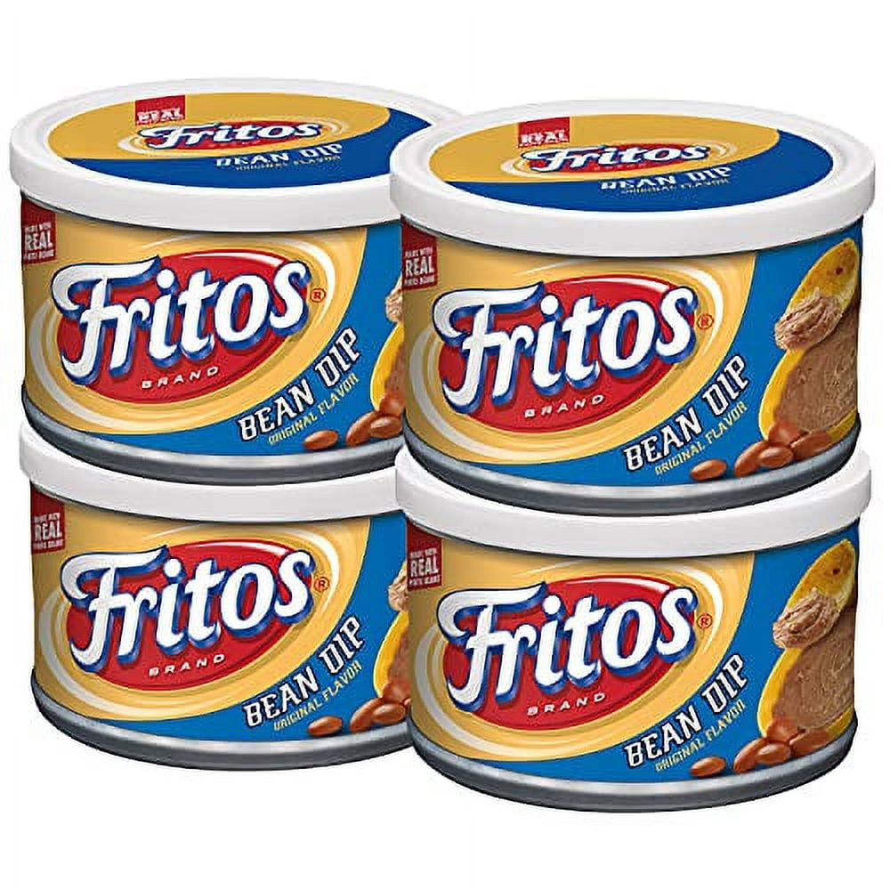 Fritos Regular Chips Original Bean Dip, 9 Oz, 4 Count - Walmart.com