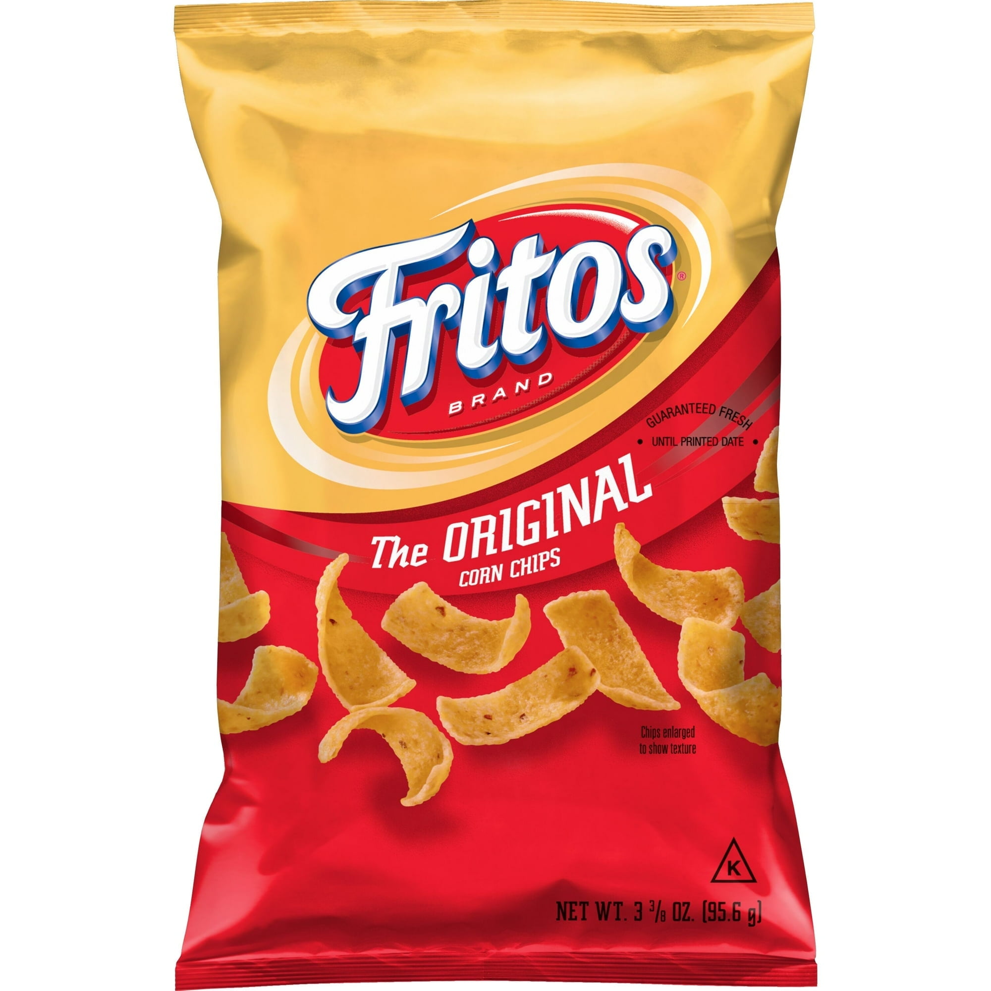 Fritos Original Corn Chips Snacks, 3.375 oz Bag - 2 pack - Walmart.com