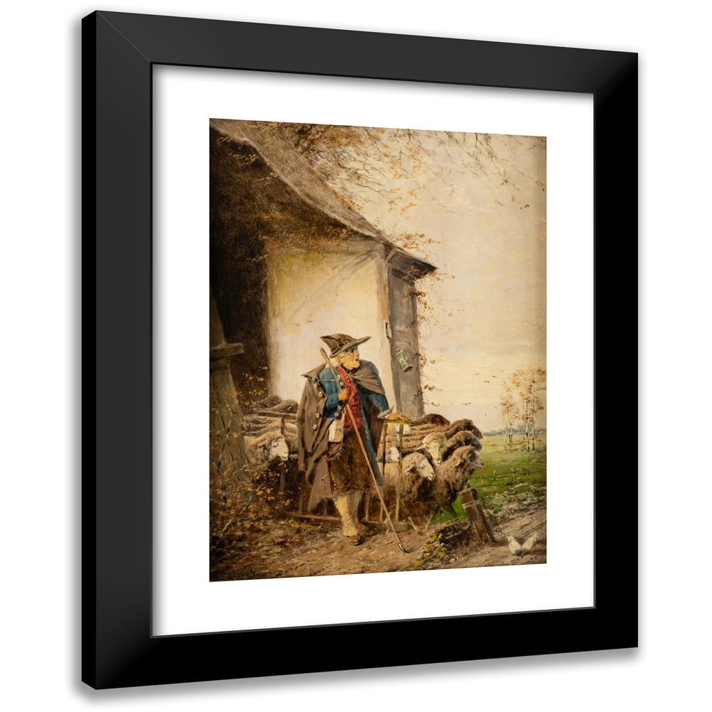 Fritz Beinke 14x18 Black Modern Framed Museum Art Print Titled ...