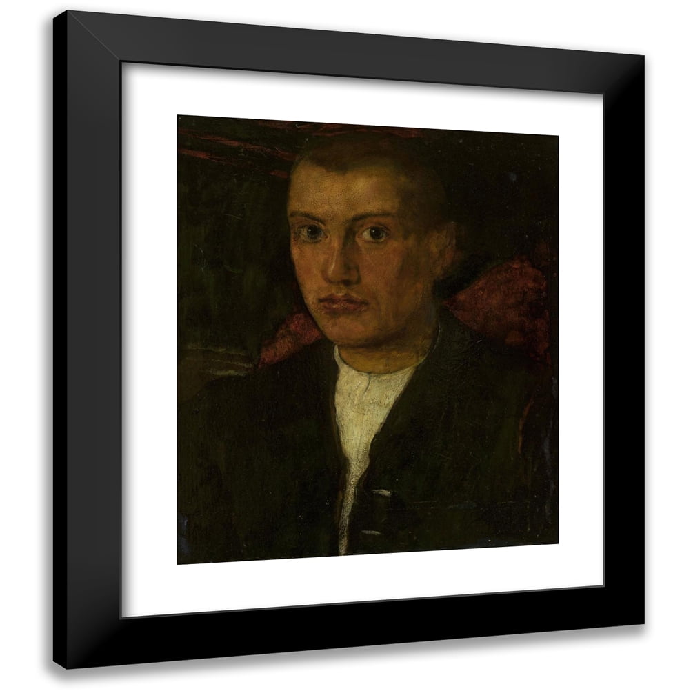 Fritz Boehle 20x23 Black Modern Framed Museum Art Print Titled - Self ...