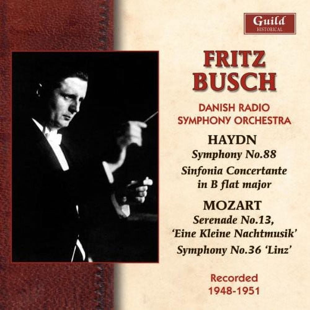 Fritz Busch - Busch Conducts Haydn & Mozart - Music & Performance - CD - Walmart.com