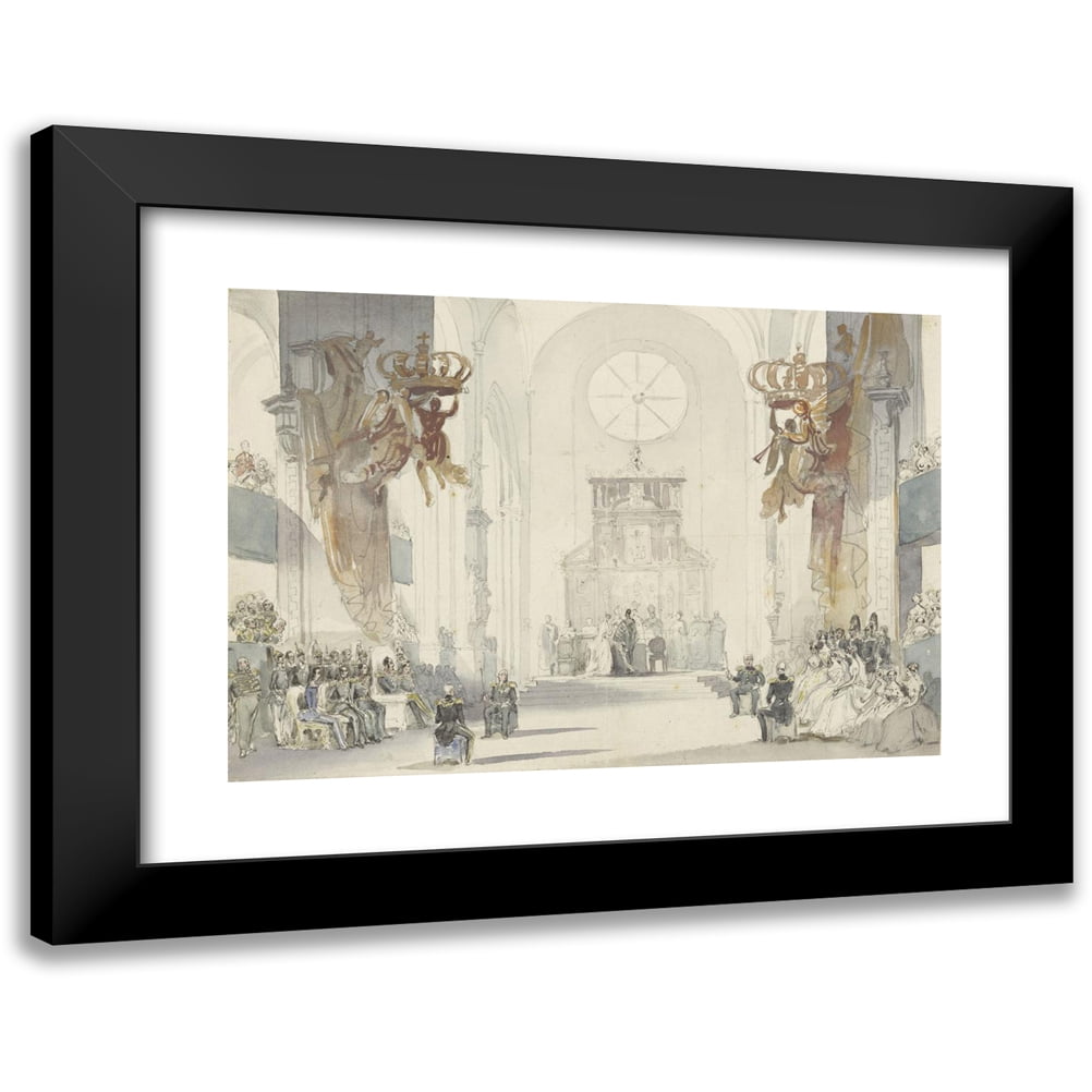 Fritz Ludwig von Dardel 24x18 Black Modern Framed Museum Art Print ...