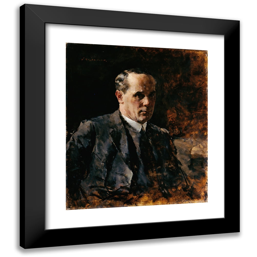 Fritz Rojka 15x17 Black Modern Framed Museum Art Print Titled - Self ...