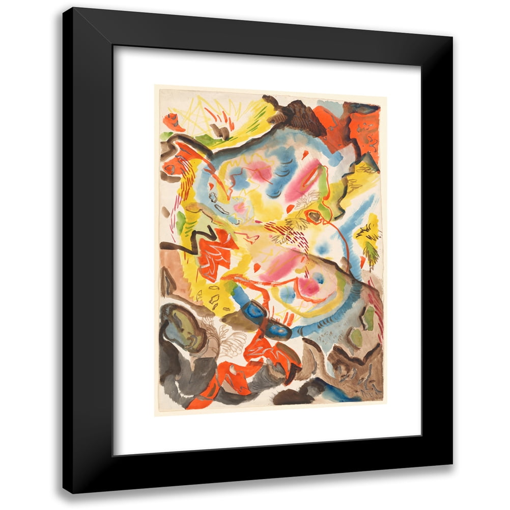 Fritz Stuckenberg 11x14 Black Modern Framed Museum Art Print Titled ...