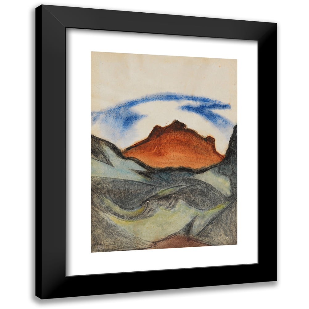 Fritz Stuckenberg 11x14 Black Modern Framed Museum Art Print Titled ...