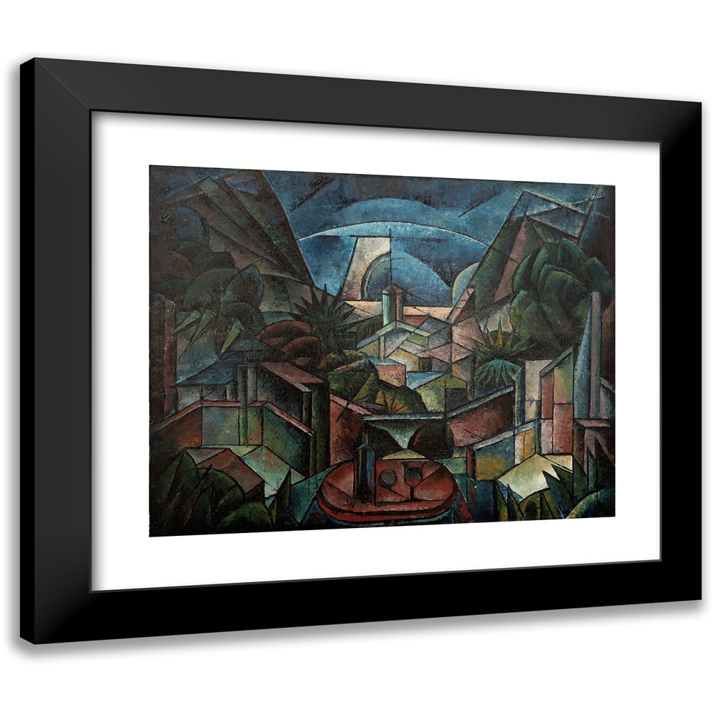 Fritz Stuckenberg 14x12 Black Modern Framed Museum Art Print Titled ...