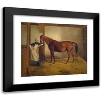 André Jean Lebrun 18x14 Black Modern Framed Museum Art Print Titled ...