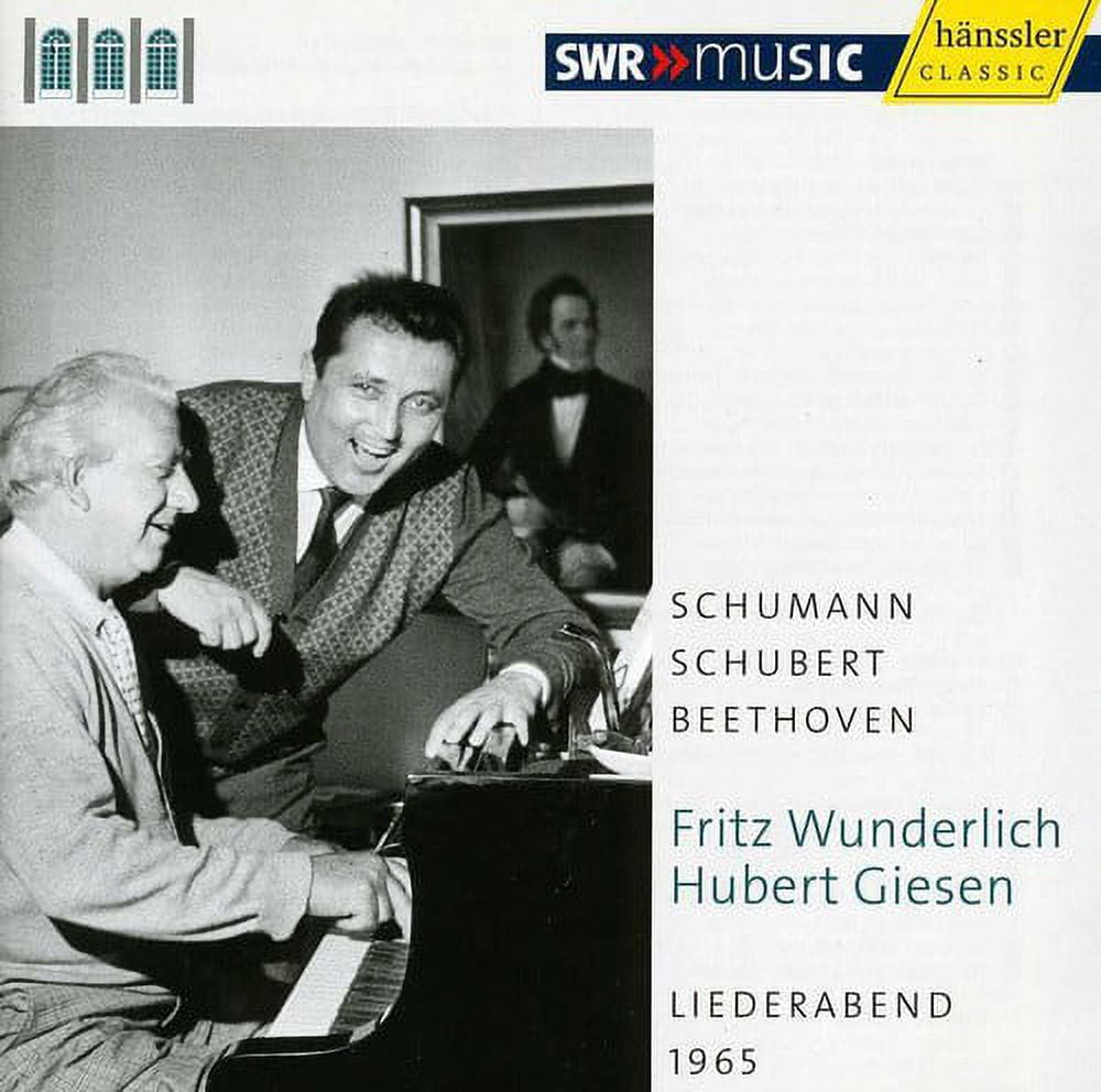 Fritz Wunderlich - Liederabend 1965 - Music & Performance - CD ...