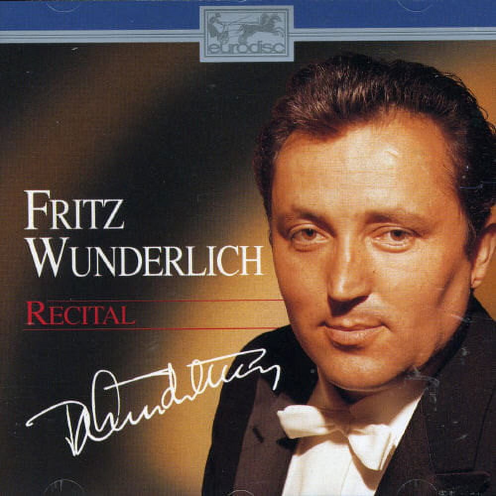 Fritz Wunderlich – Recital / Eurodisc Audio CD 1989 / GD 69018 ...