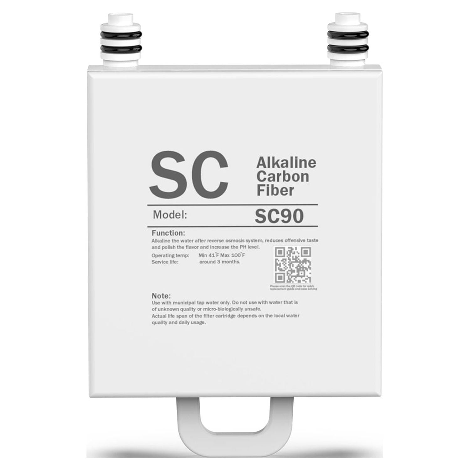 Frizzlife SC90 Replacement Post Filter Cartridge For WB99 Countertop ...