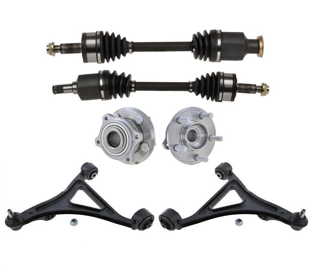 Frnt Axles Wheel Hubs Lower Control Arms All Wheel Drive for Chrysler ...