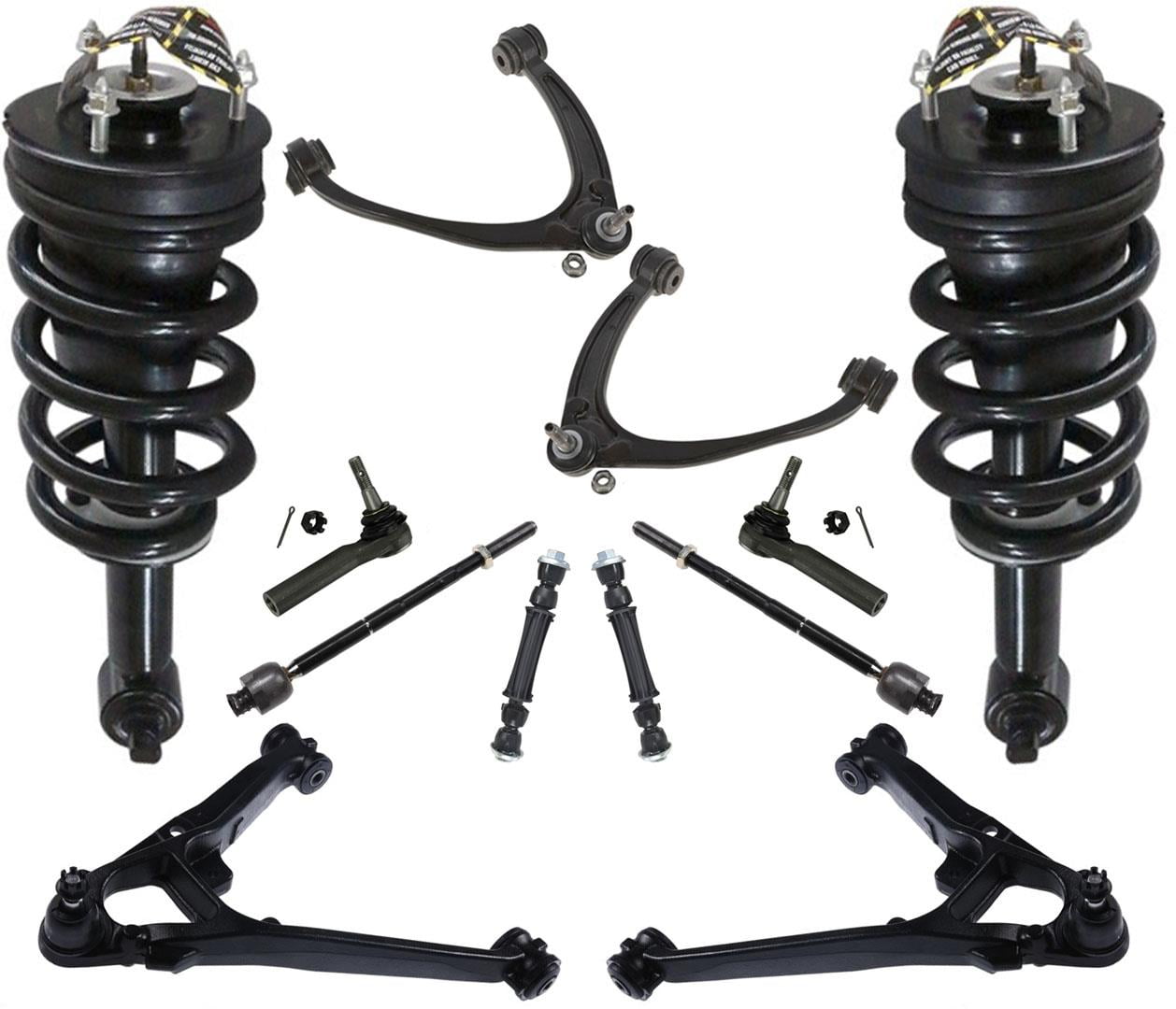 Frnt Struts W Lower Cast Iron Arms 12 Pcs For 14-16 Silverado 1500 4 ...