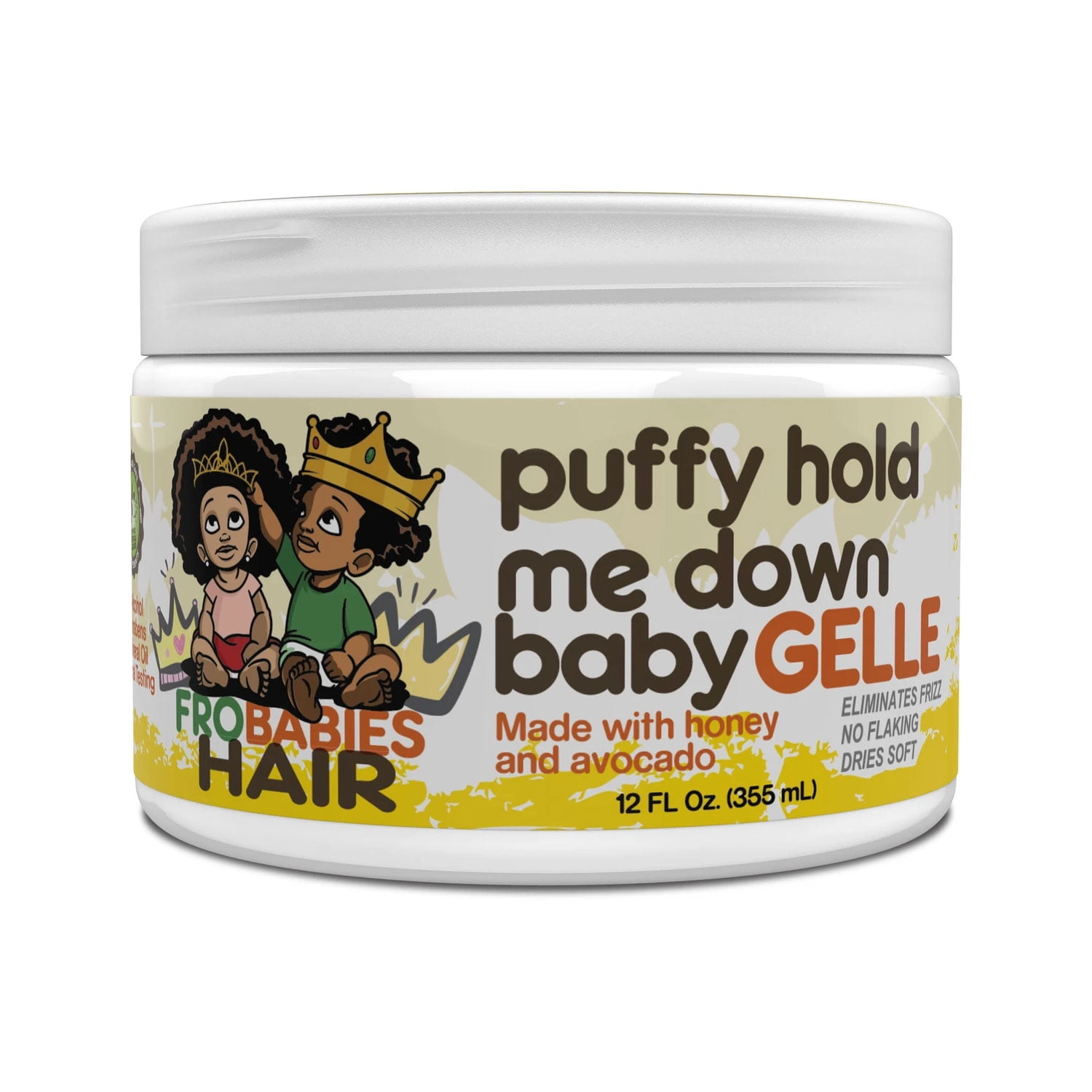 Fro Babies Hair Puffy Hold Me Down Baby Gelle 12 Oz., Pack of 3 ...