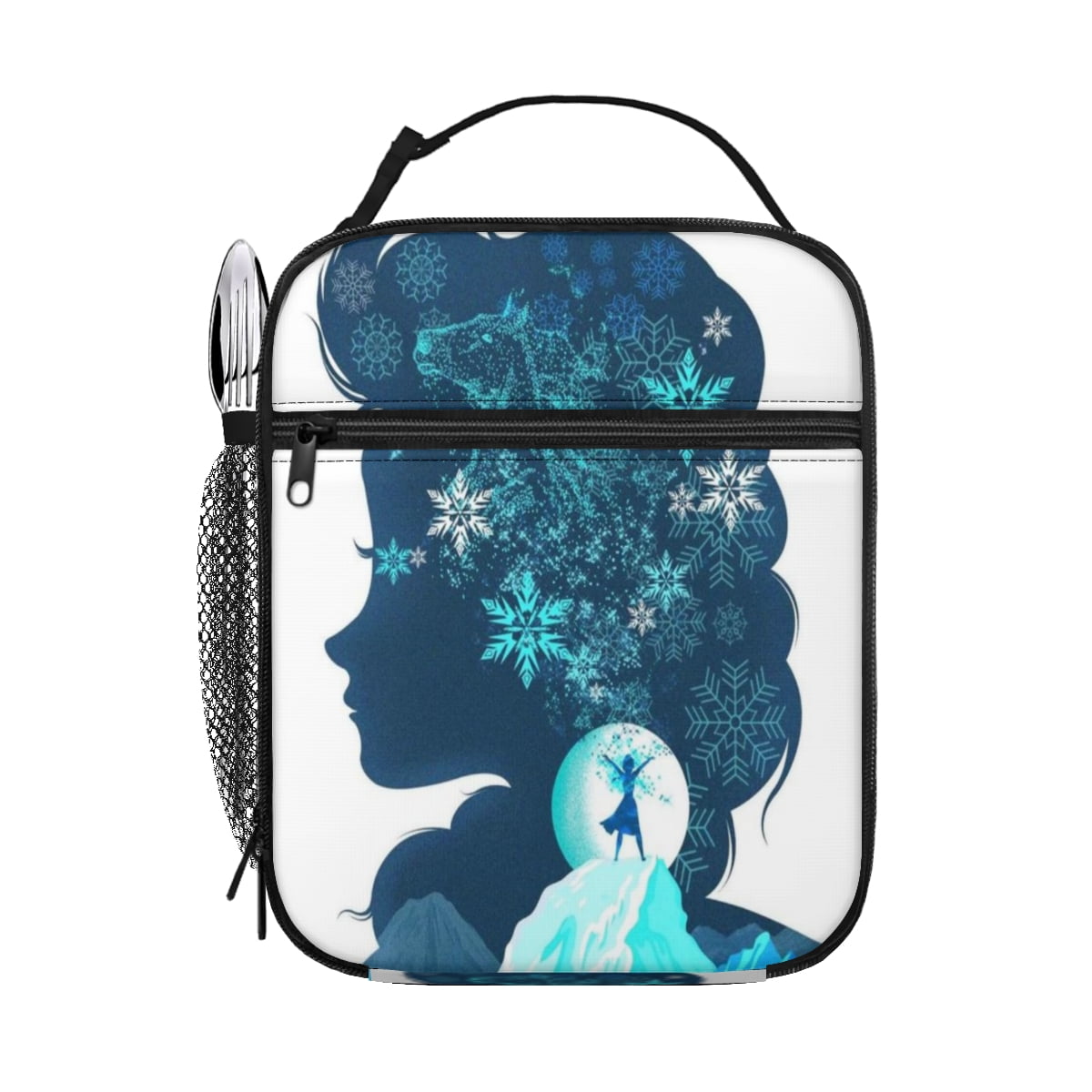 Fro×zen Lunch Bag Insulated Lunch Box Unisex Reusable Lunchbox ...