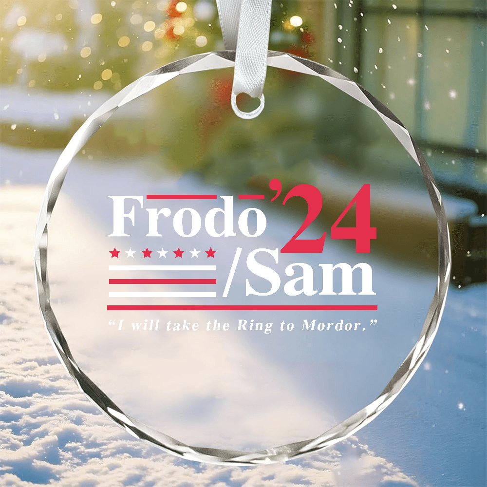 Frodo And Sam 2024 The Lord Of The Rings, Viggo Mortensen, Ornament, Home Decoration, Crystal ...