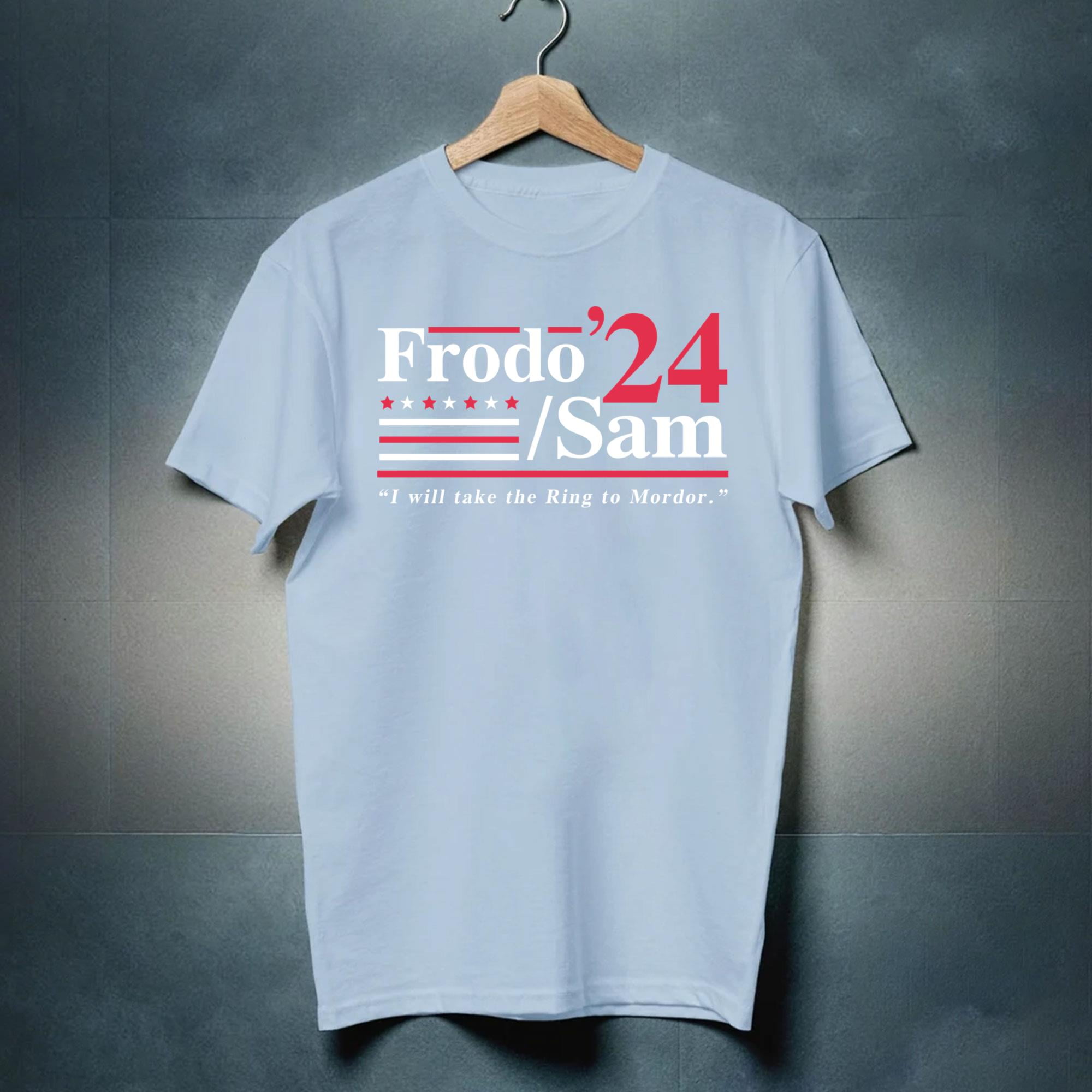 Frodo and Sam 2024 The Lord of the Rings T-Shirt, Viggo Mortensen Shirt ...