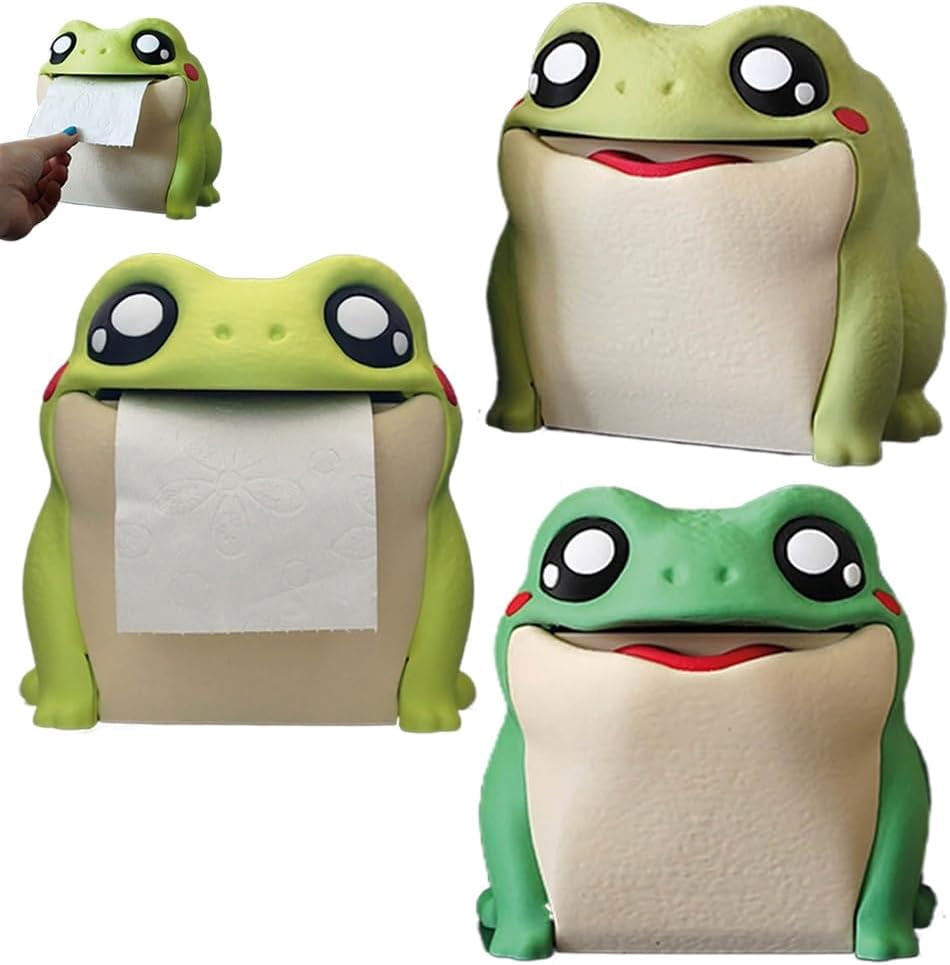 Frodrick The Frog Toilet Paper Dispenser, 3D Printed Bathroom Toilet ...