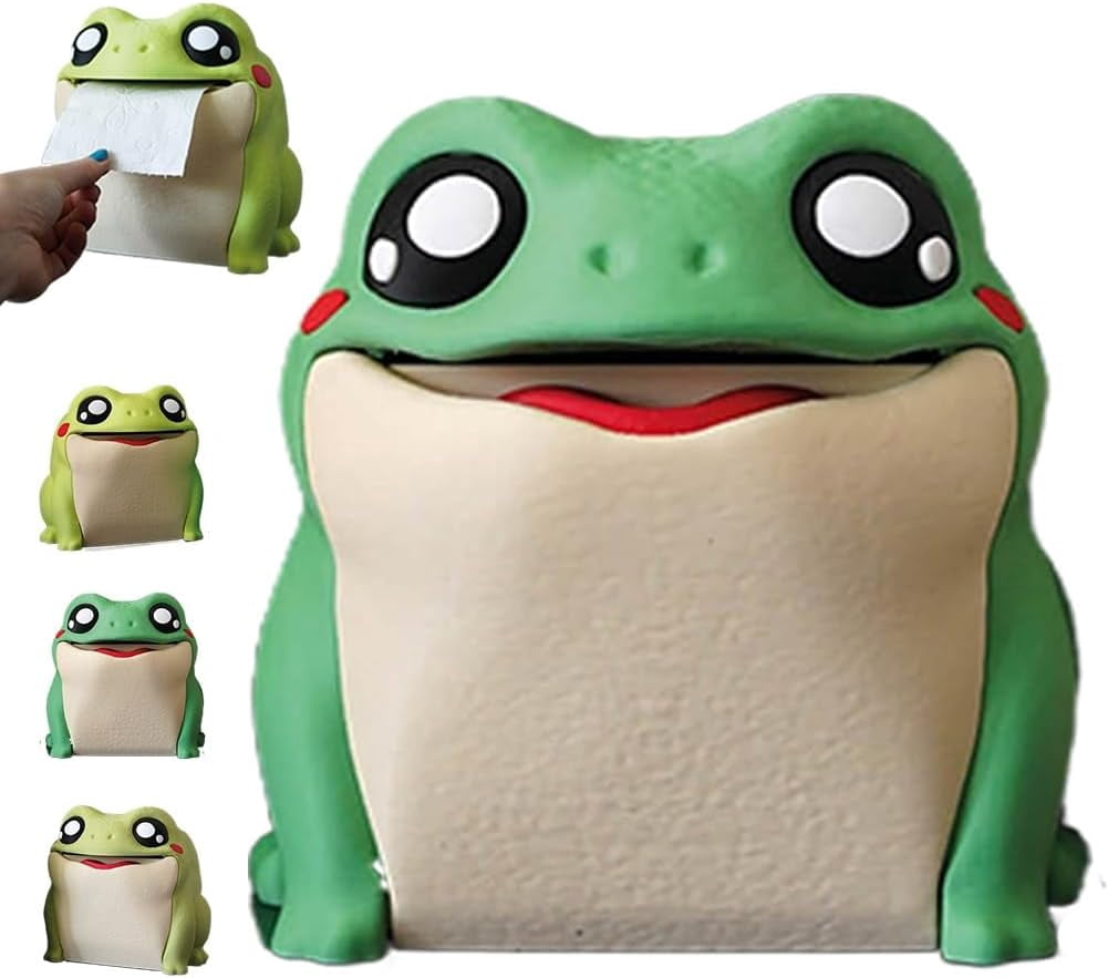 Frodrick The Frog Toilet Paper Dispenser, 3D Printed Bathroom Toilet ...