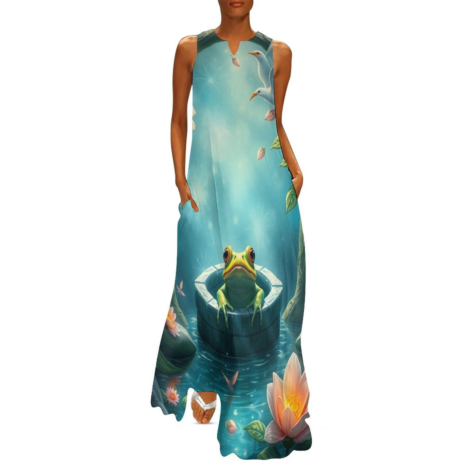 Frog 2025 Dress Evening Elegant And Chic Women for Outfits Beach ...