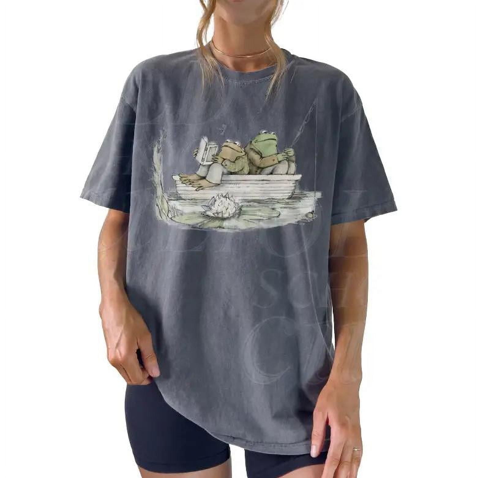 Frog 90s Vintage Comfort Colors . Retro Toad . Nature . 2000s Frog ...